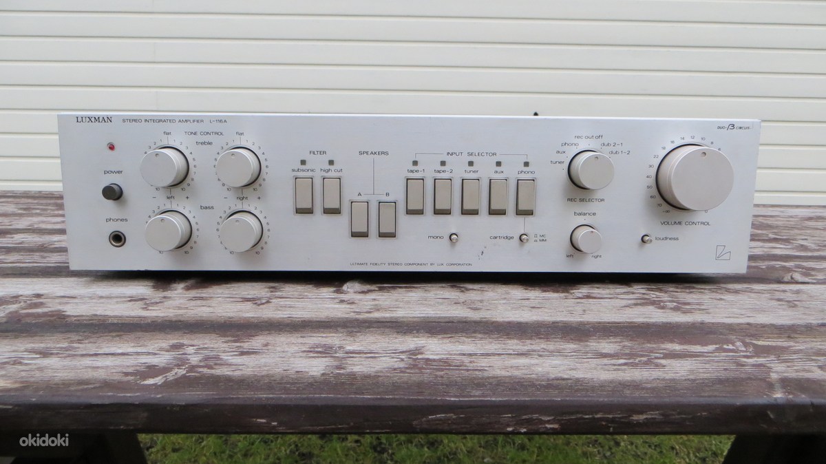 LUXMAN L-116A СТЕРЕОУСИЛИТЕЛЬ - Tallinn, Усилители – okidoki