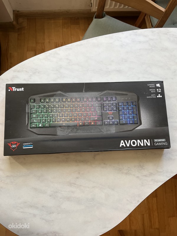 Игровая клавиатура Trust AVONN Gaming Keyboard GXT-830RW - Tallinn ...