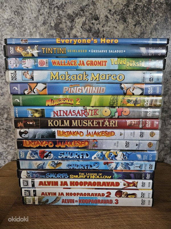 Erinevad Laste Multikaid Ja DVD/Blu-Ray Filmid - Tallinn, DVD, HD DVD ...