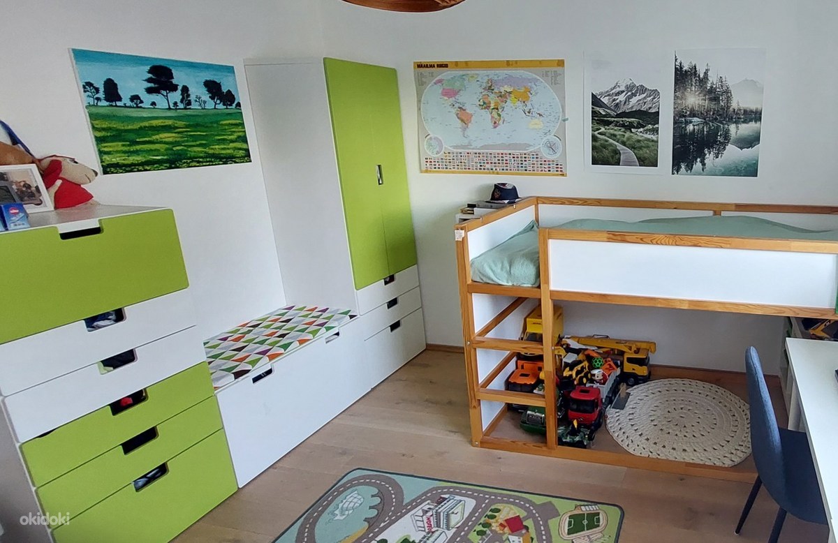 Kasutatud IKEA lastetoa mööbel: suur riidekapp + narivoodi - Tallinn ...