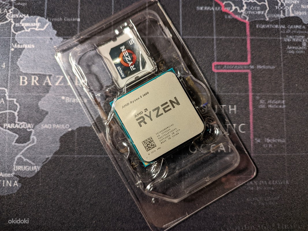 AMD Ryzen 5 1600 AM4 6C12T 3.2Ghz CPU + Box wraith cooler - Tallinn ...