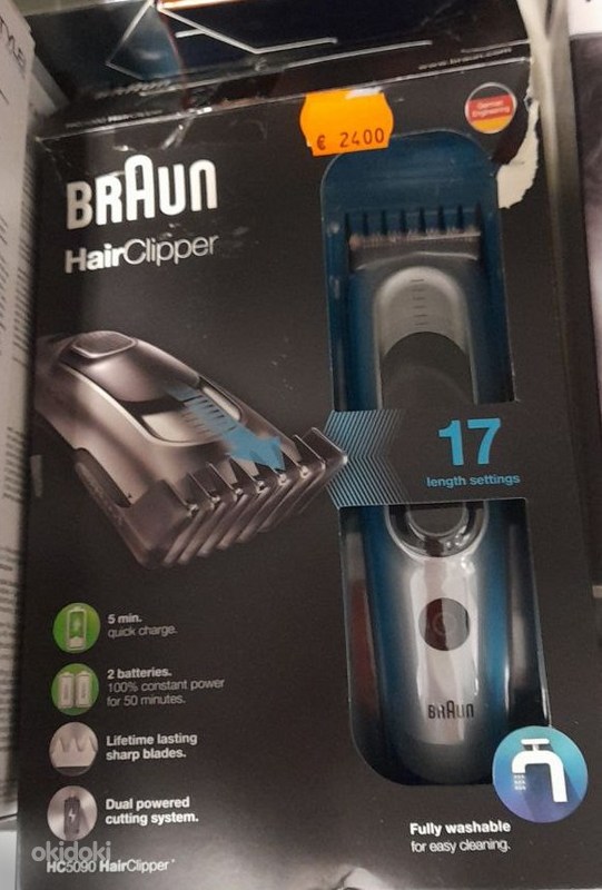 Машинка для стрижки Braun HC5090 - Tallinn - Здоровье и красота ...