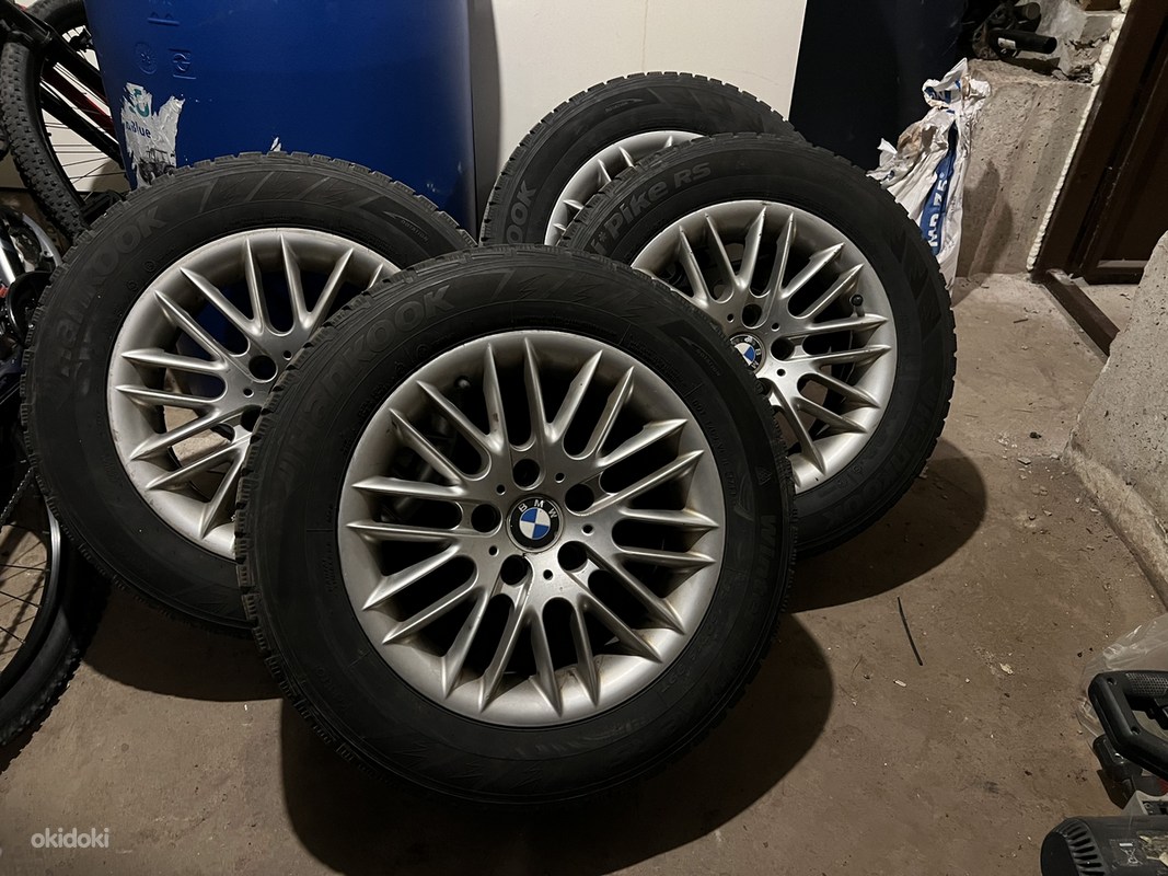 BMW veljed Style 48 215/60/16 MS rehvidega E39 - Tallinn, Veljed ...