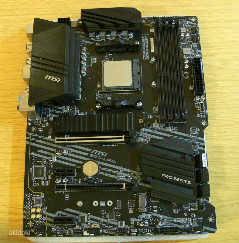 MSI B550A-PRO, Ryzen 9 5900X, DDR4 RGB 16GB, SSD M.2 256GB - Kohtla ...