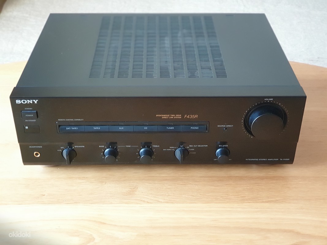 Sony TA-F 435r. Japan - Tallinn, Helivõimendid – okidoki