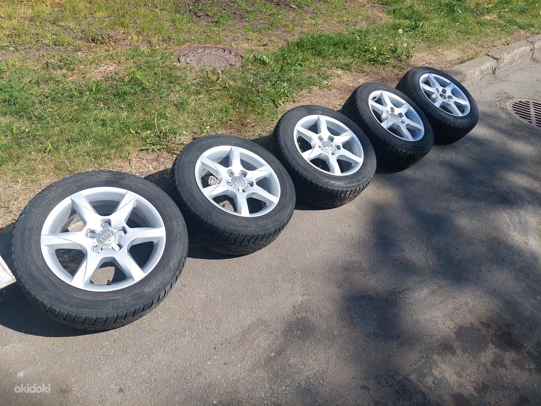 Audi, VW, SKODA Valuveljed 5X112 ET35 R16 205/60 - 5tk - Tallinn, Veljed + rehvid – okidoki