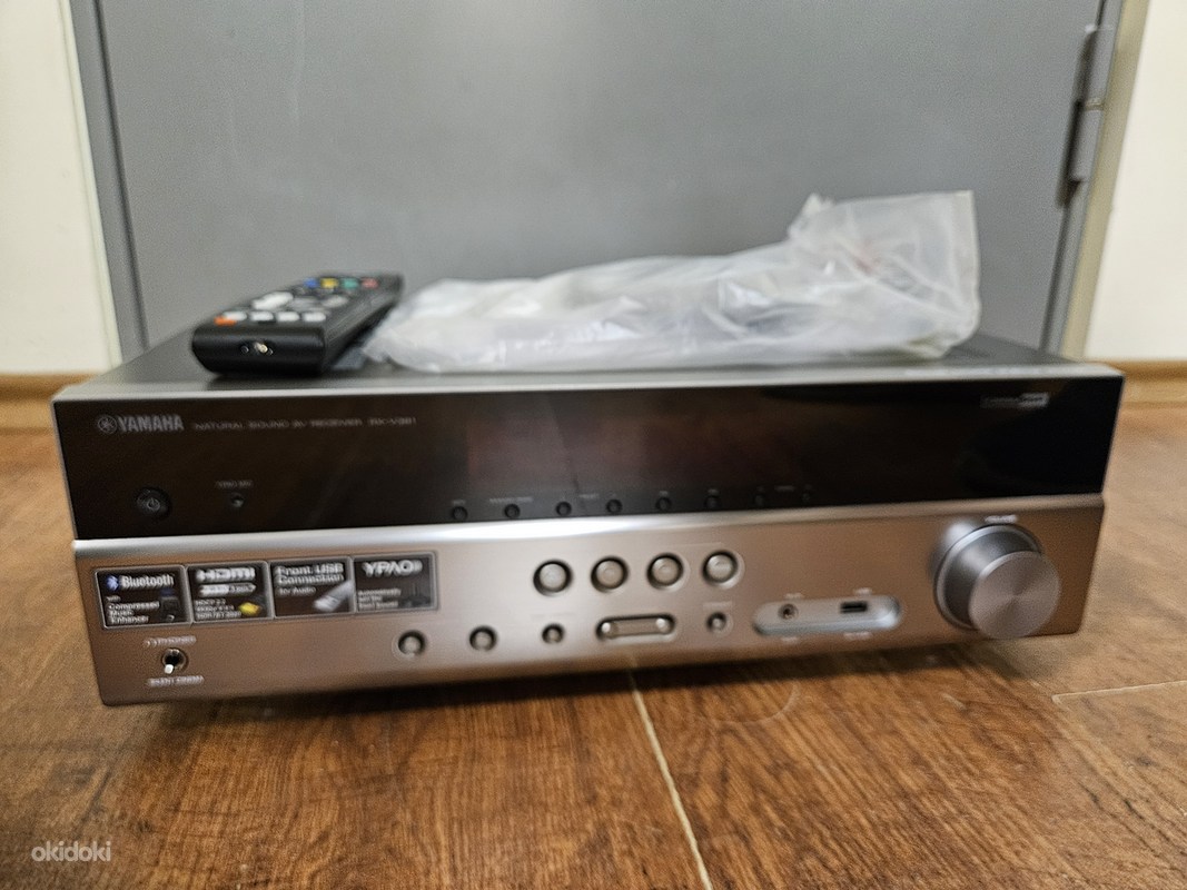 Yamaha RX-V381 5.2 4K, BT, USB - Tallinn, Ressiiverid – okidoki