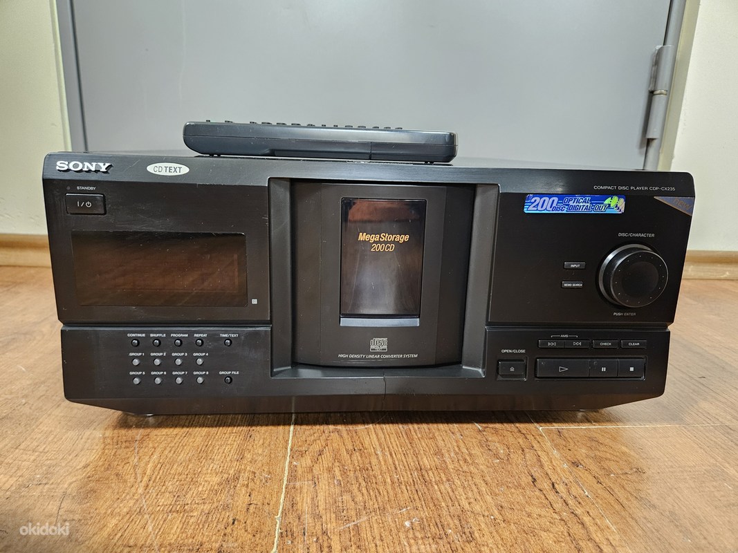 Sony CDP-CX235 Multi-disc CD player with remote control - Tallinn, CD ...