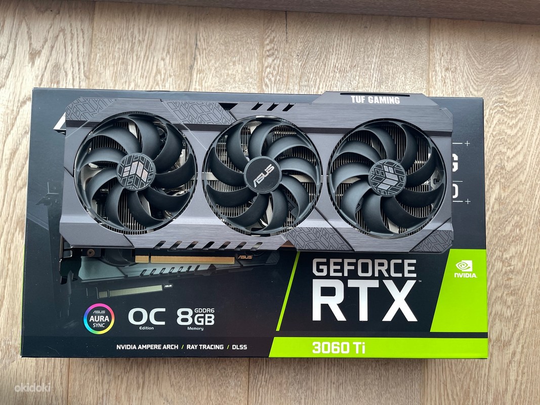 Videokaart ASUS RTX 360 Ti TUF GAMING - Tallinn - Komponendid, varuosad ...