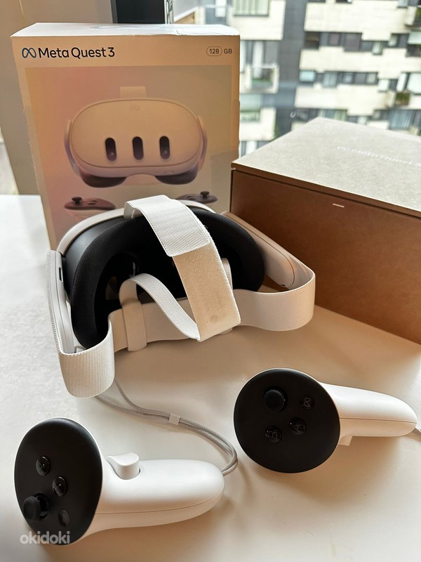 META QUEST 3 128 GB - OCULUS QUEST 3 - USED ONCE - Haabneeme, Viimsi ...