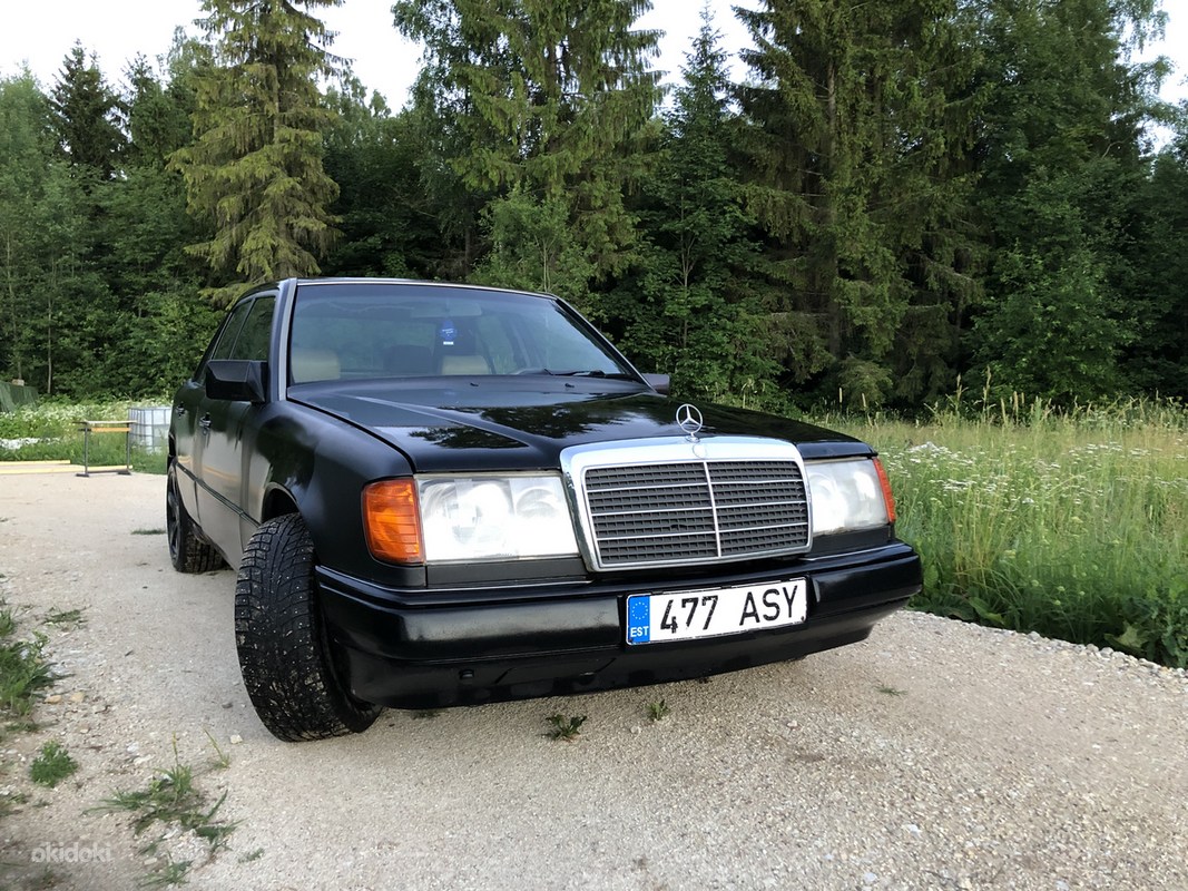 Mercedes W124 E300D 1991a - Põltsamaa, Põltsamaa vald, Jõgevamaa, 300 ...