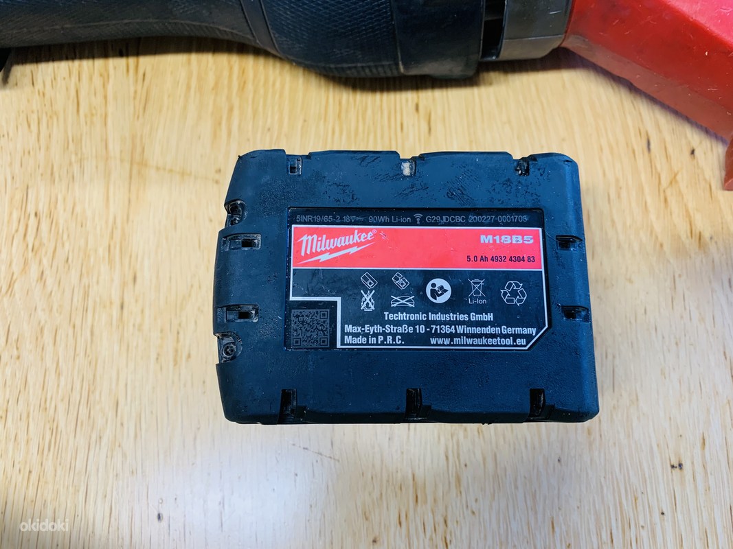 Milwaukee M18 FSZ - tiigersaag + aku ! - Saku, Saku vald, Harjumaa ...