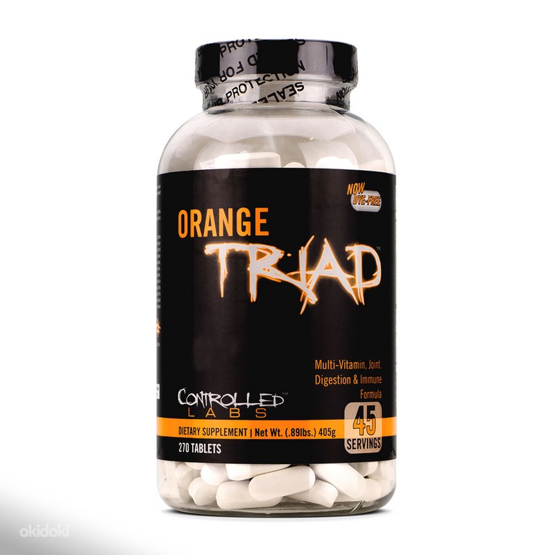 Controlled Labs Orange Triad Multivitamin 270 Tablets - Tallinn ...