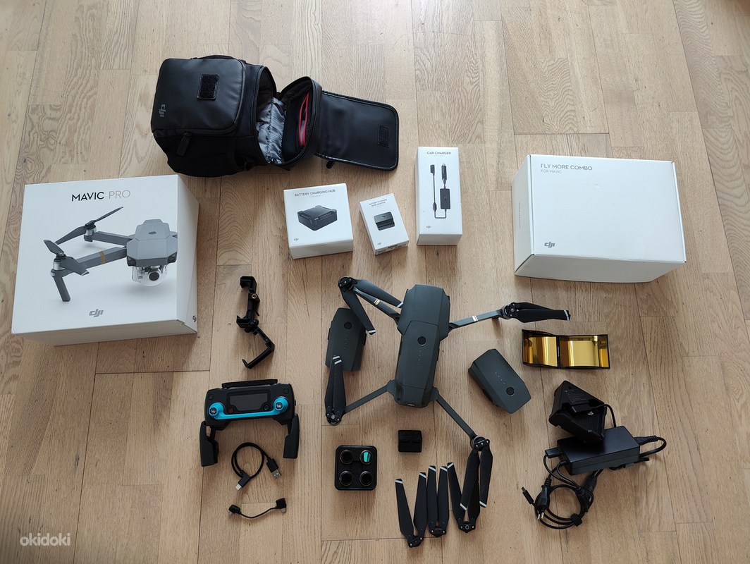 DJI Mavic Pro drooni komplekt - Tallinn, Droonid, quadcopterid – okidoki