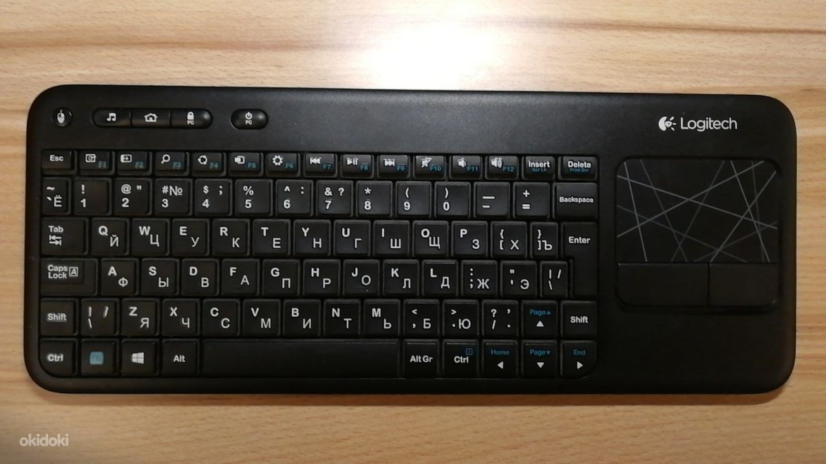 Keyboard logitech K400R Rus layout - Tallinn, Клавиатуры – okidoki