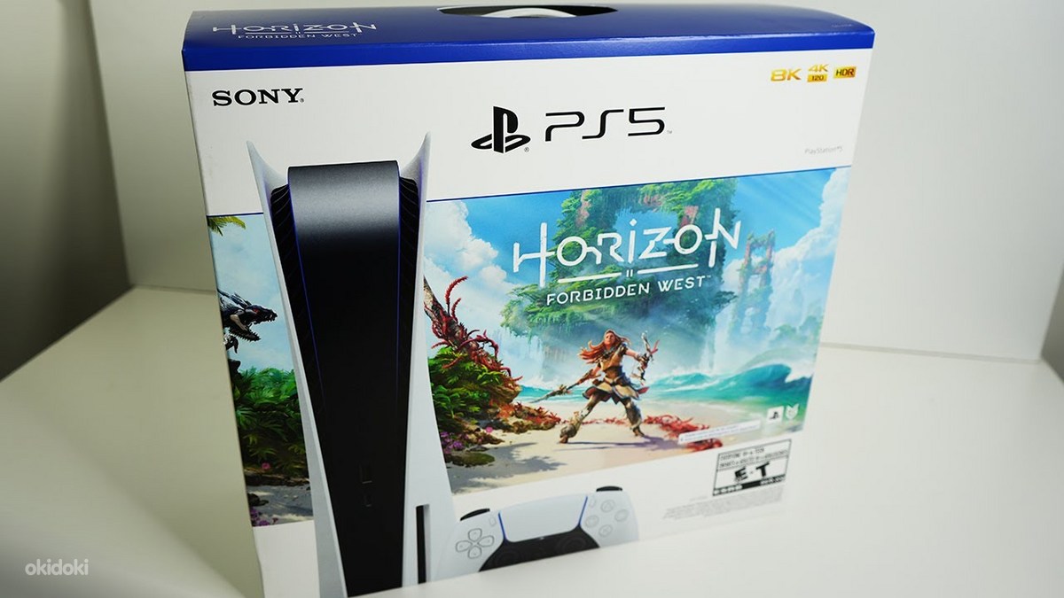 PlayStation 5 PS5 + Horizon Forbidden West ( disc version ) - Tallinn - Mängud, mängukonsoolid ...