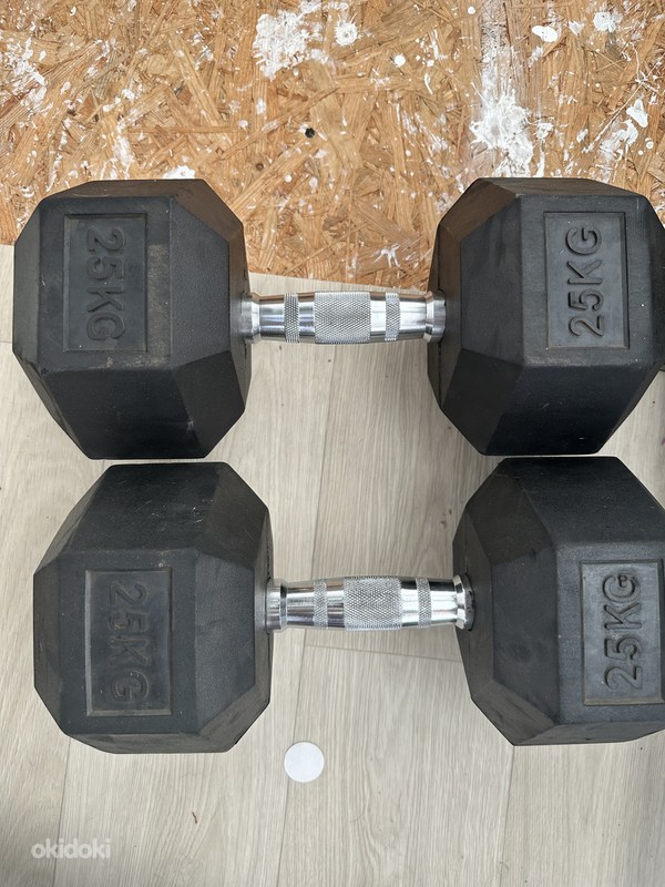 Hantlid 25kg -2tk - Sillamäe, Ida-Virumaa, Fitness – okidoki