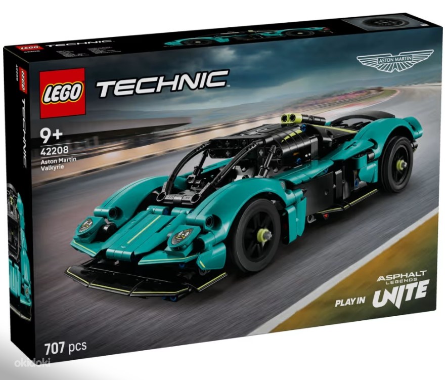 LEGO Technic Aston Martin Valkyrie 42208, 707 шт. - Tallinn ...